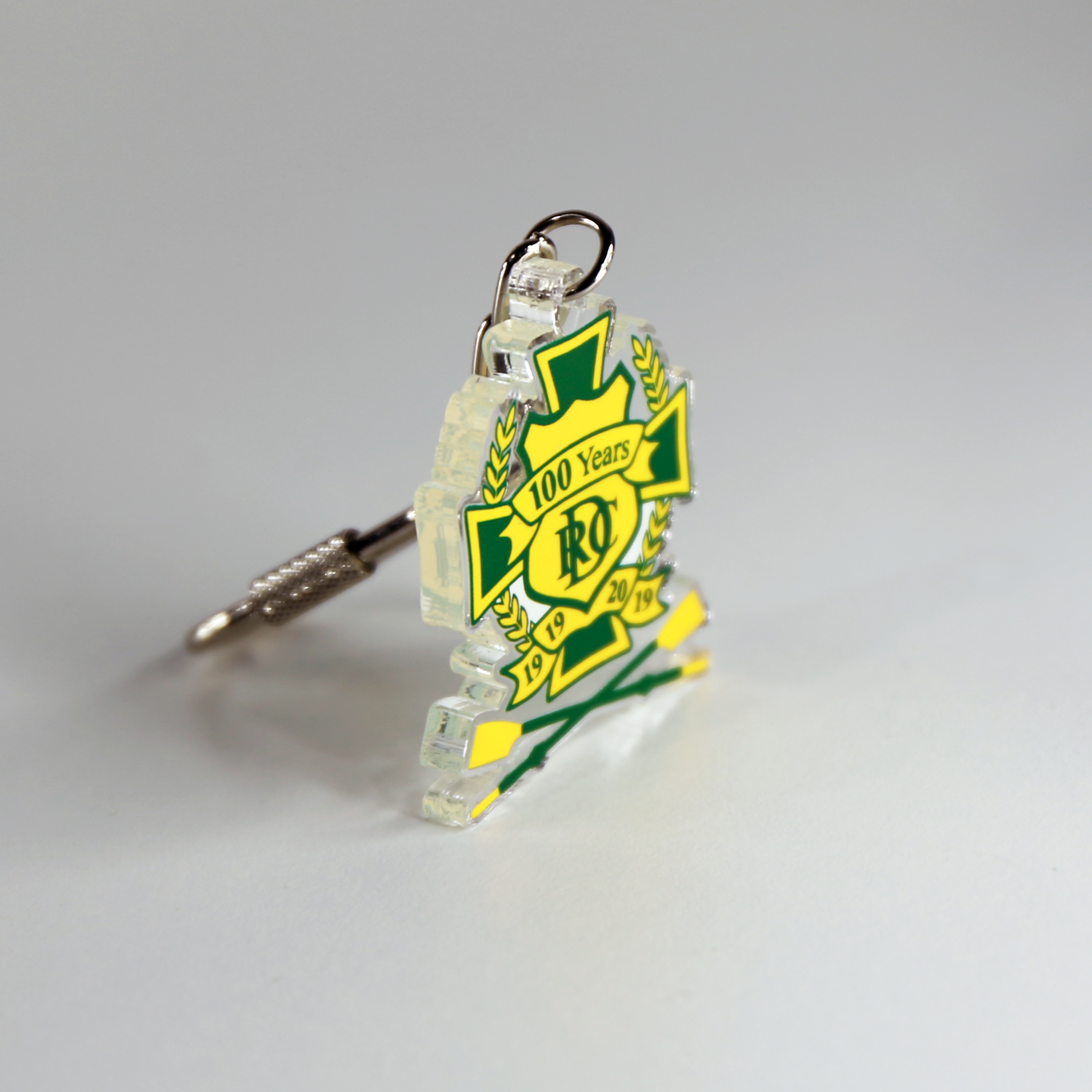 Your Custom Rowing Sports Club Logo Key Ring