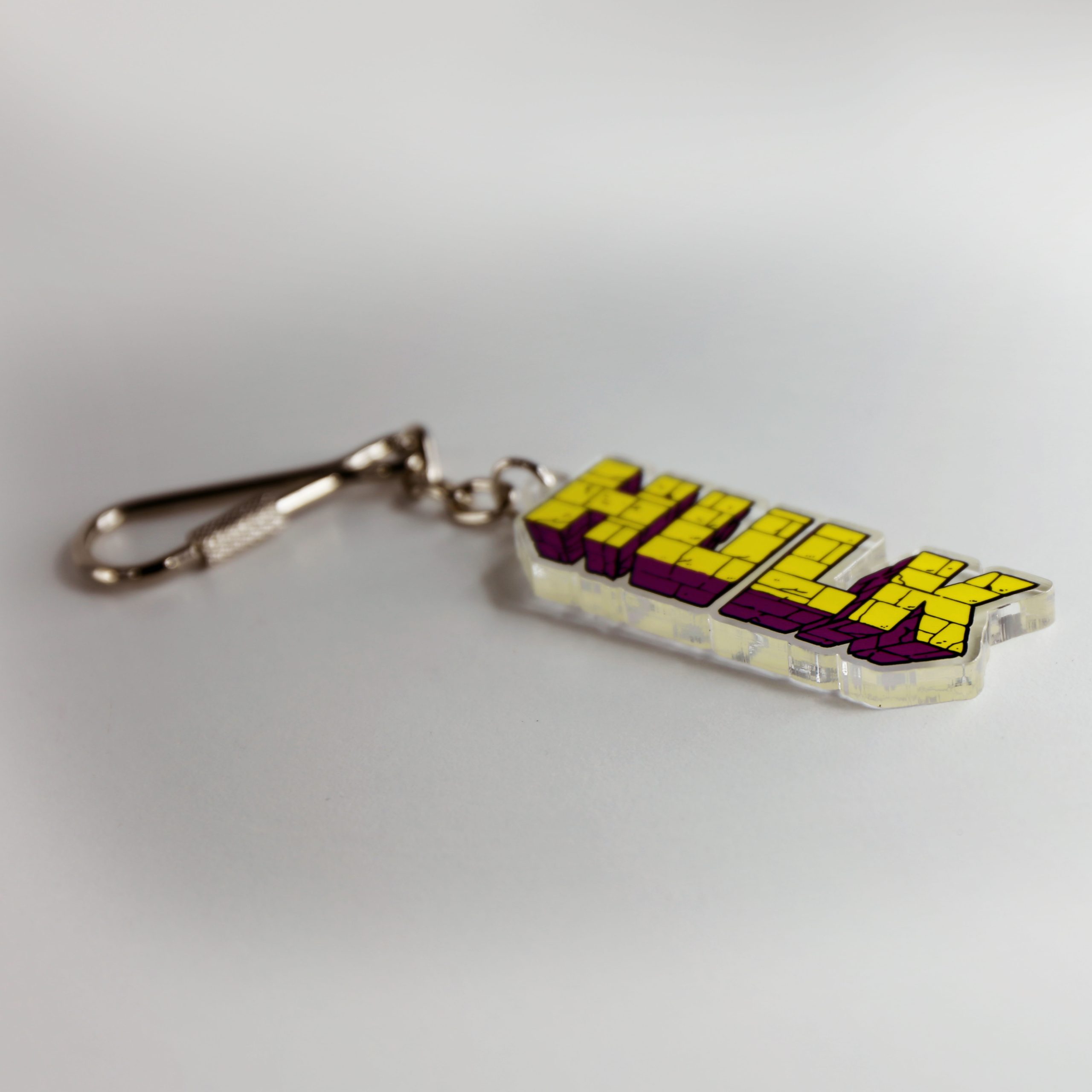 Hulk Superhero Themed Logo Key Ring